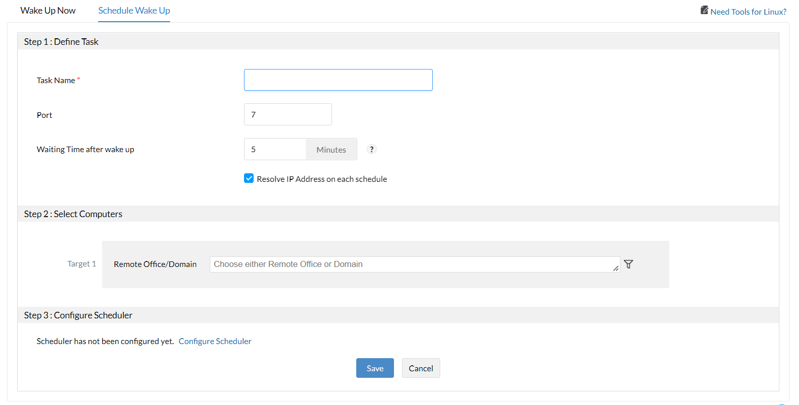 Wake on LAN Tool | ManageEngine Endpoint Central