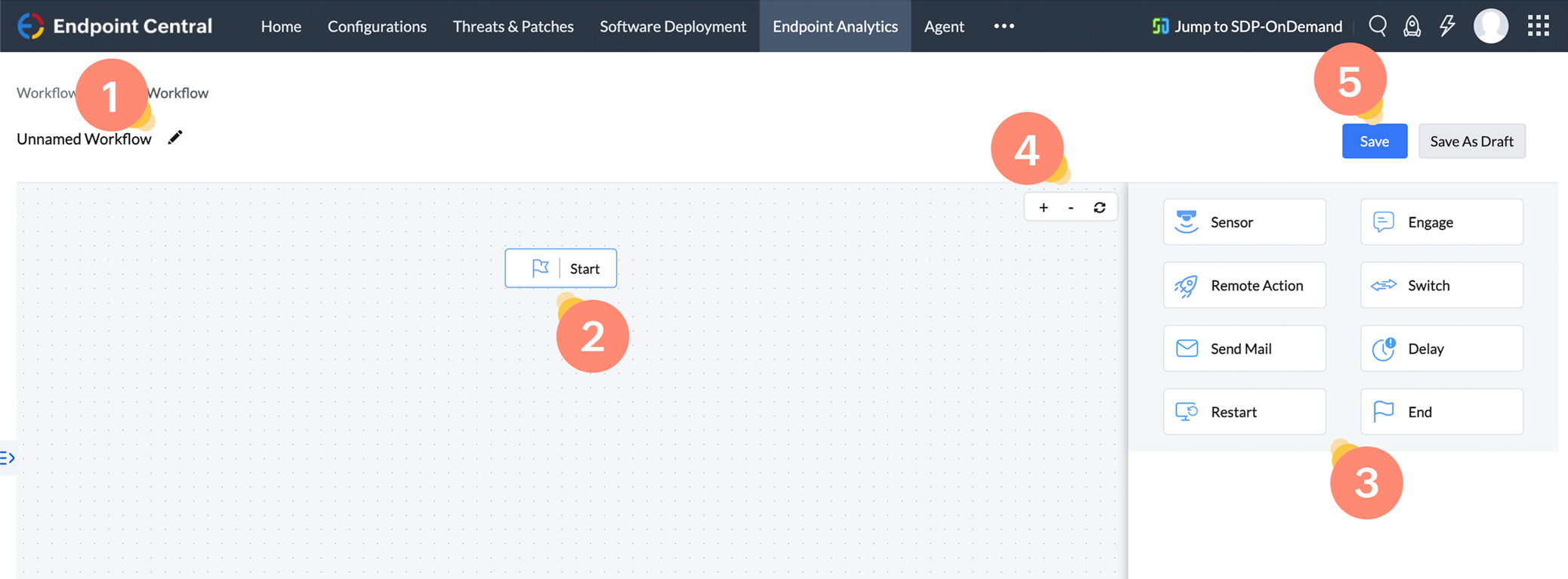 Workflow | ManageEngine Endpoint Central