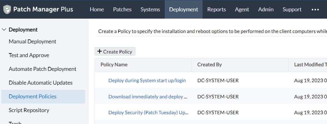 Agent migration from Patch Manager Plus cloud to Endpoint Central | ManageEngine Endpoint Central