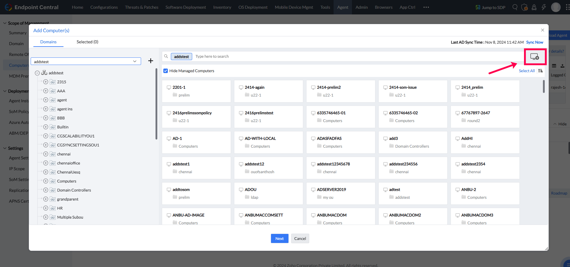 Agent installation Linux | ManageEngine Endpoint Central