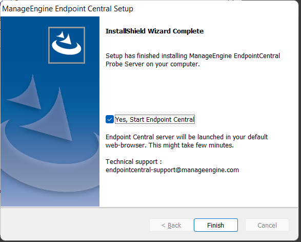 Summary Server and Probe Installation