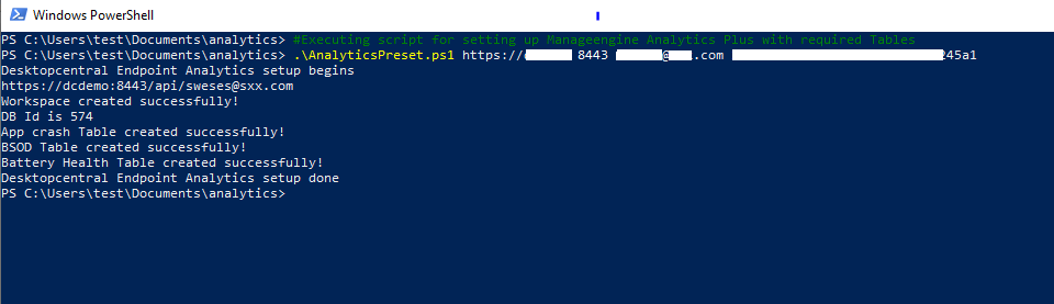 Working with ManageEngine Analytics Plus | Endpoint Central