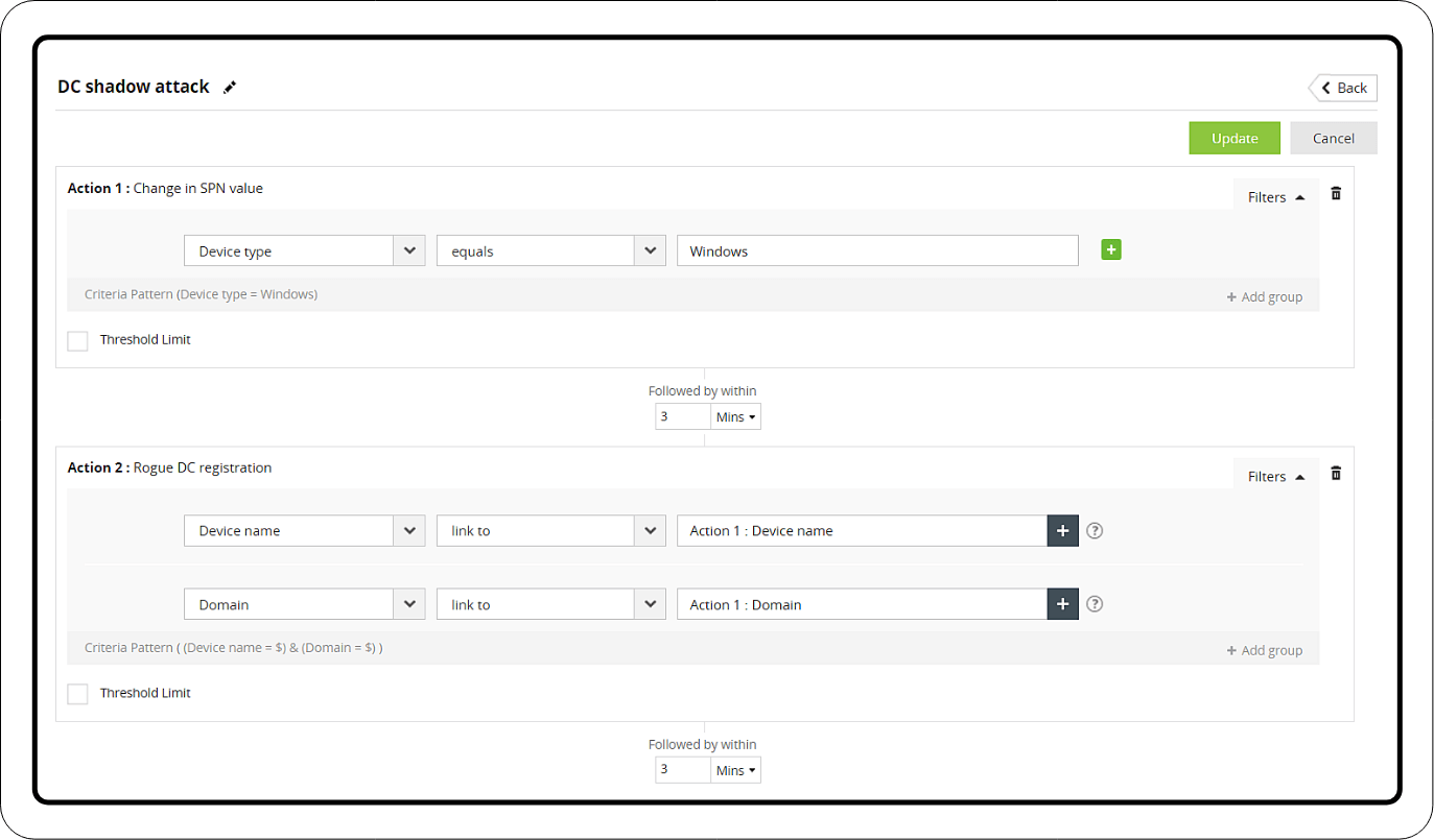 Dc Shadow Attack | ManageEngine