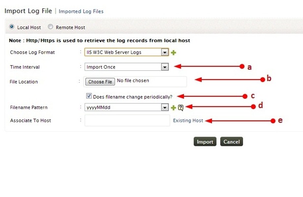 Supported Log Formats - MS IIS Servers