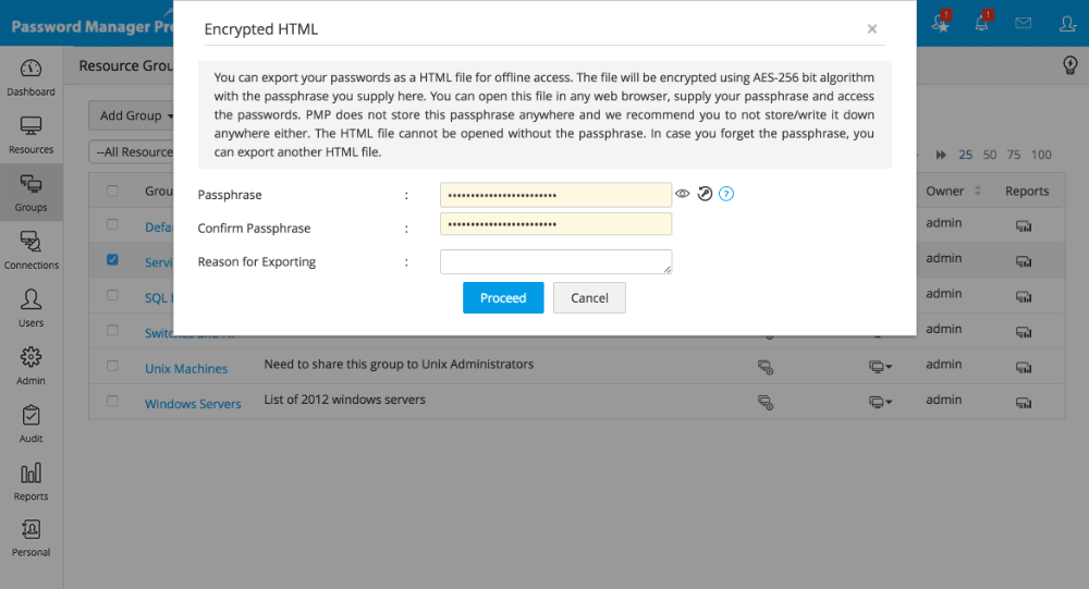 Periodic Password Reset