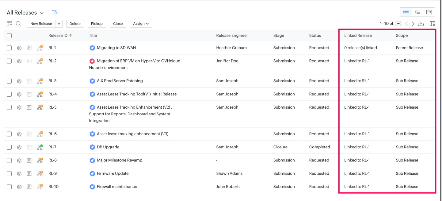 ServiceDesk Plus Cloud updates: Release version history