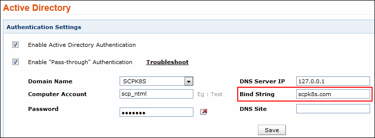 Note: An active user account cannot be specified as a computer account.
