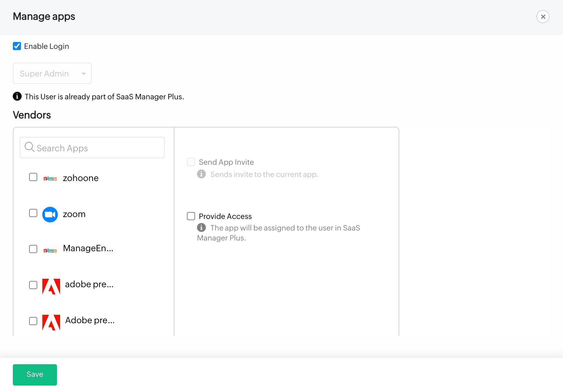 How To Add And Manage Users With Saas Manager Plus Help