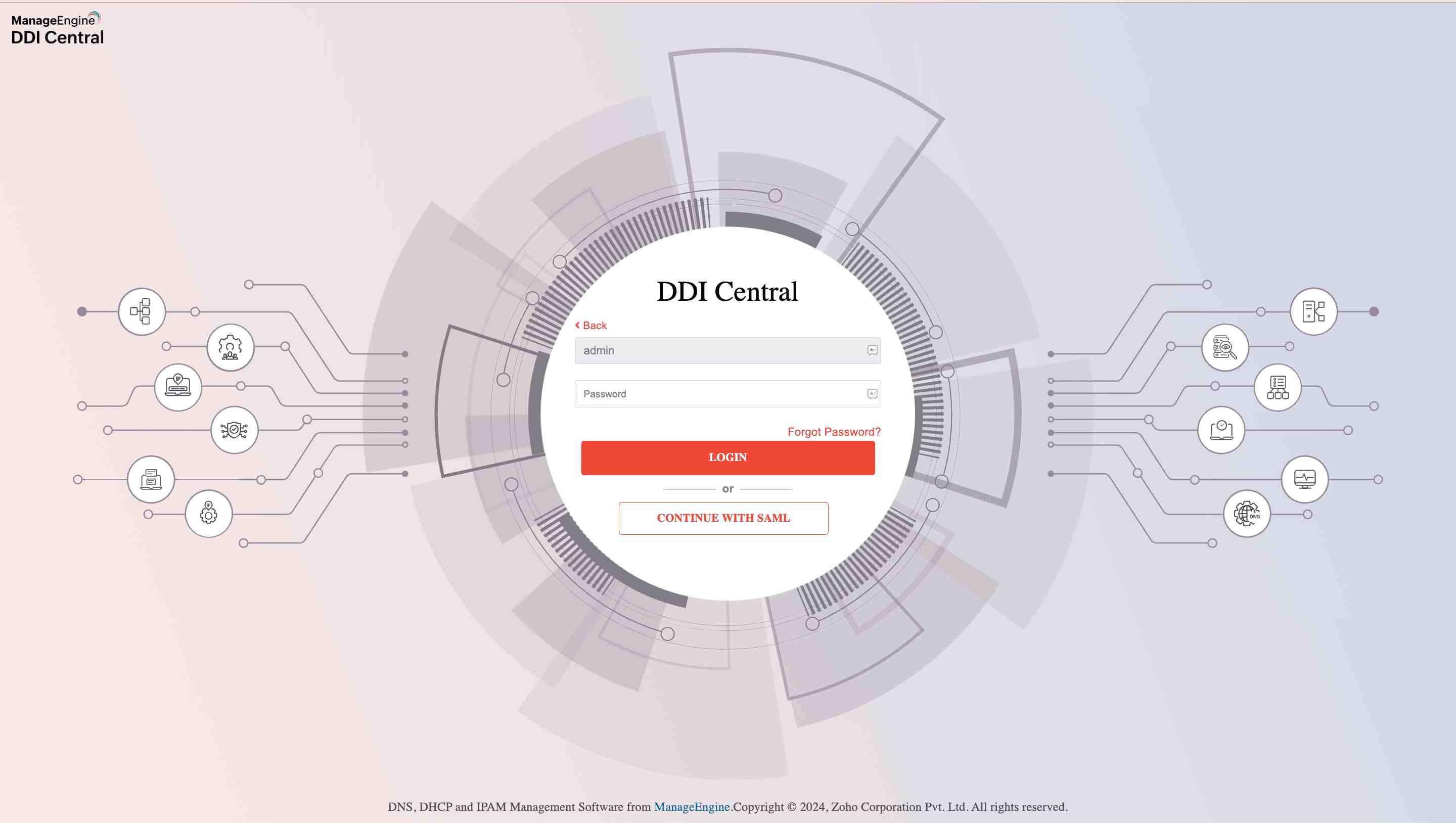 Configuring SAML authentication