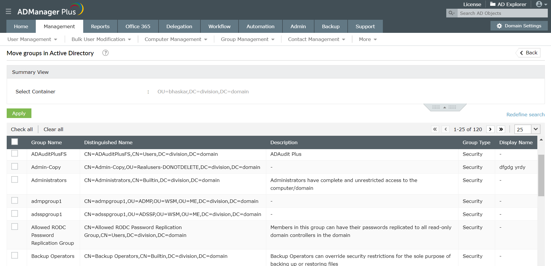 Gestion des listes de distribution de Microsoft Exchange Server ...