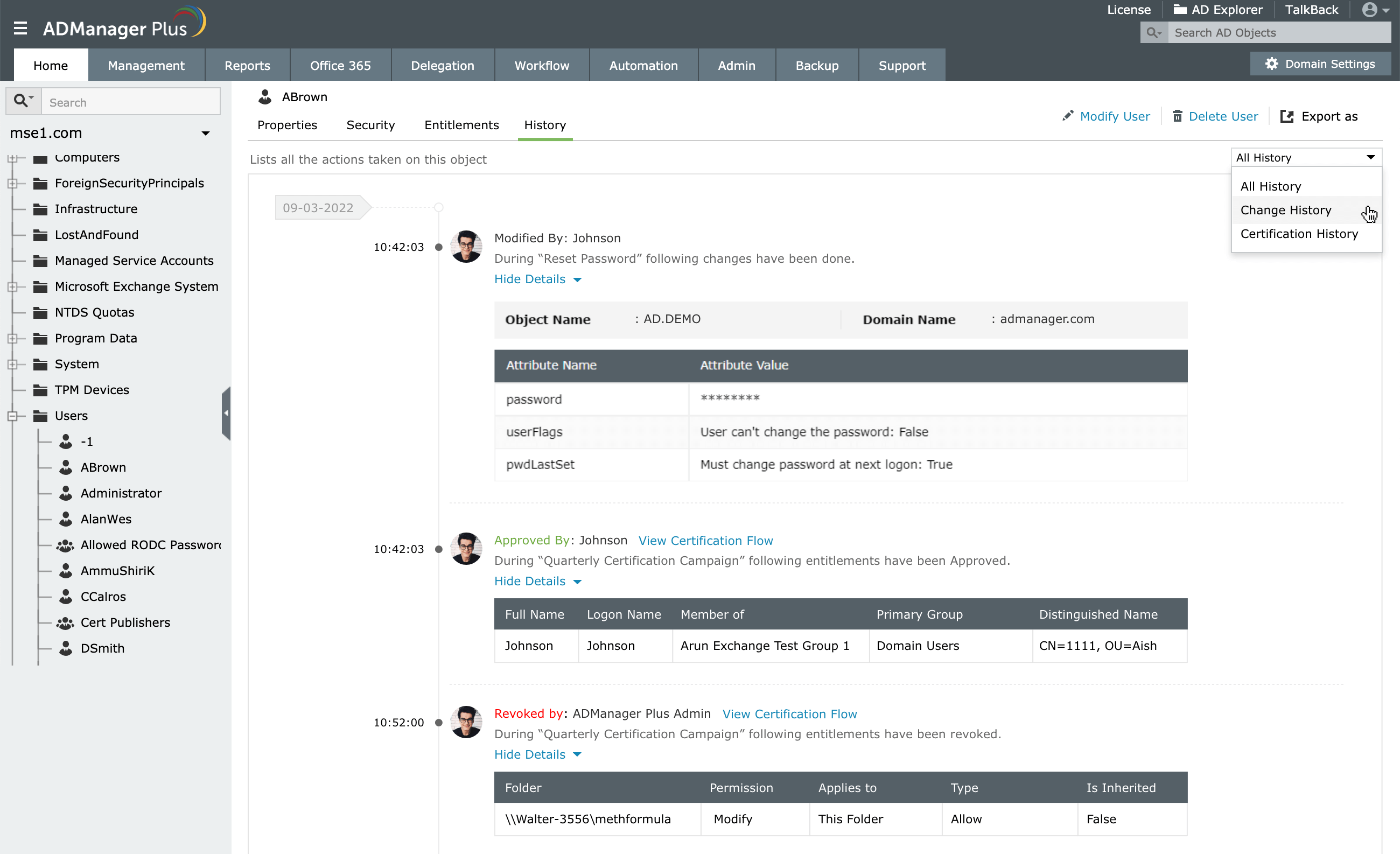 ACE Windows Active Directory / Recherche basée sur les autorisations ...