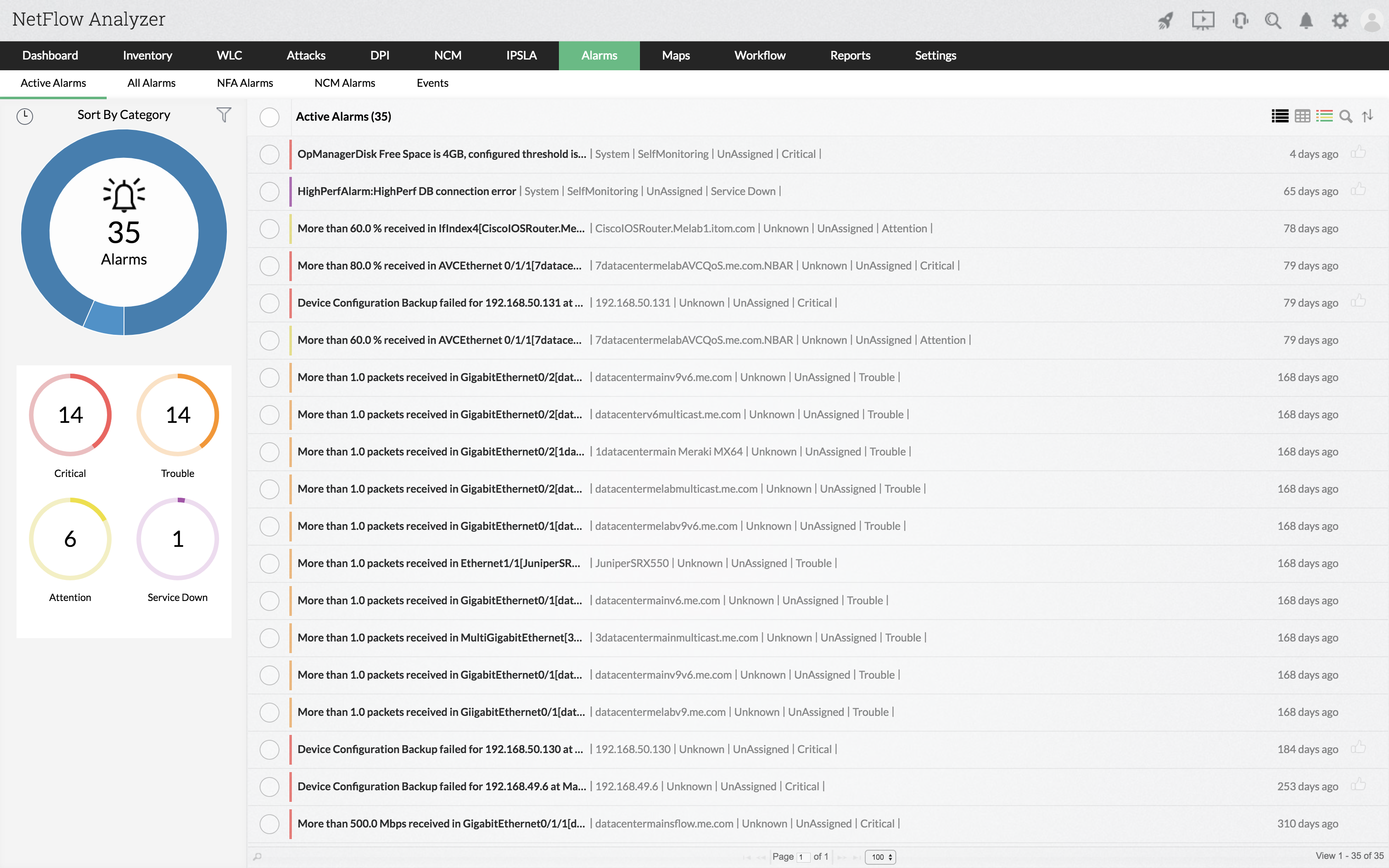 即時 NetFlow Analyzer | NetFlow 流量分析和監視工具