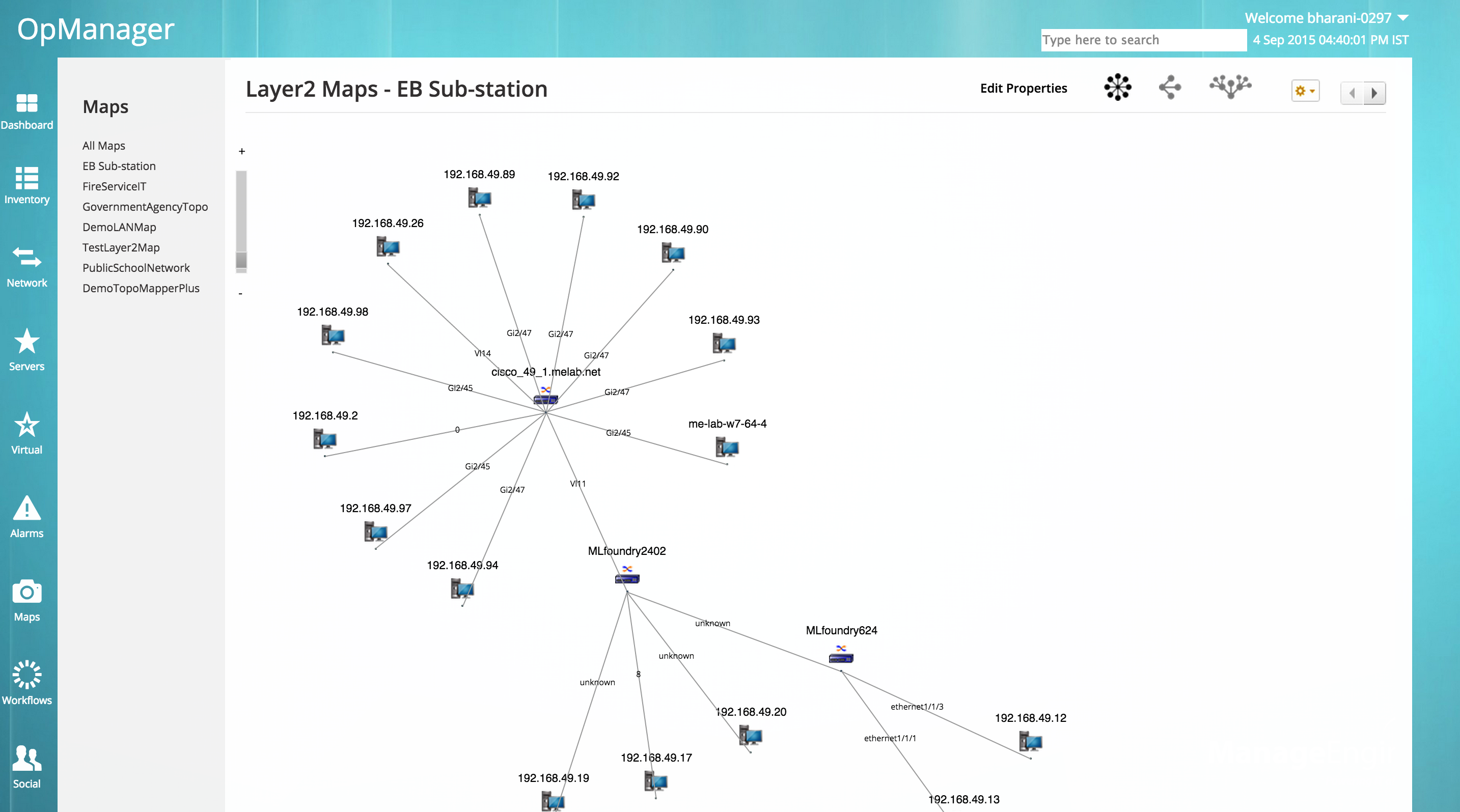 思科監視器| 思科網絡管理 - ManageEngine OpManager