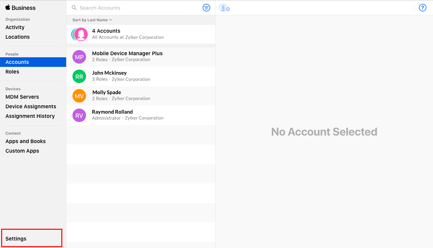 Apple App Management | ManageEngine Mobile Device Manager Plus MSP