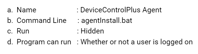 Agent installation using SCCM - ManageEngine Device Control Plus